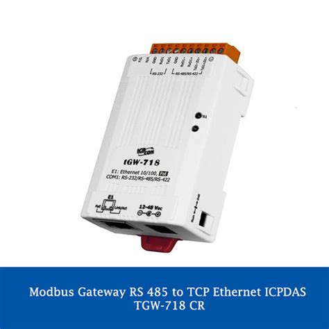 Jual Modbus Gateway Rs 485 To Tcp Ethernet Icpdas Tgw 718 Cr Png Kota Tangerang Selatan