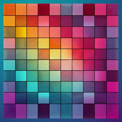 Designing Alternating Color Squares In A Grid Pattern Damask Stock Illustration Illustration