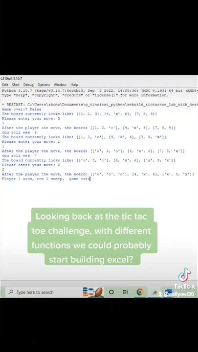 Tictactoe Scripts On Github Could We Start Building Excel