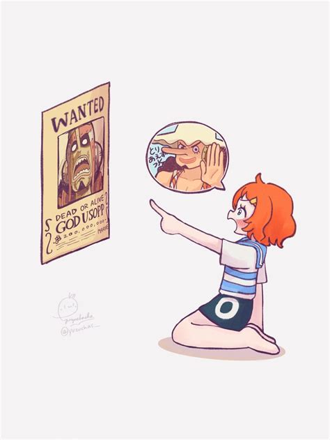 Usopp And Nami S Fangirl One Piece And More Drawn By Yuzuchas Danbooru