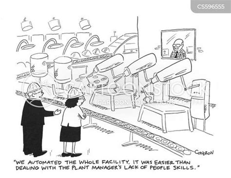 Automation Technology Cartoons And Comics Funny Pictures From Cartoonstock