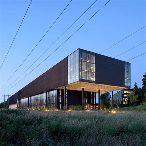 Olson Kundig Designs Own Office Interior With Cityscape Timber Table