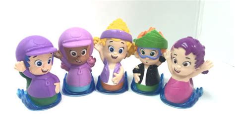 Nickelodeon Bubble Guppies Figures Roll N Go Sliders Toys Lot Of 5 4626330884