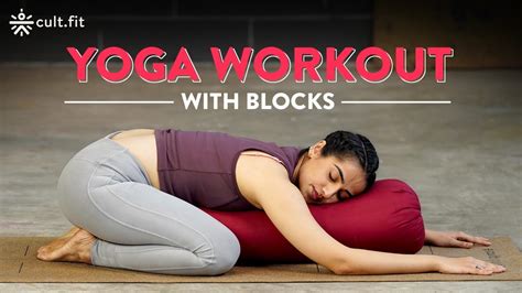 Yoga Workout With Blocks Yoga For Beginners Yoga At Home Yoga
