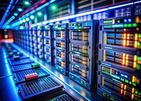 Smallscale Server Room For Robust Data Backup Disaster Recovery And It Security Solutions A