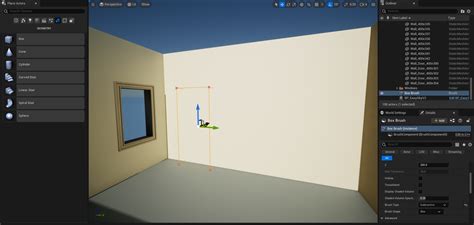 newbie q why isn t my subtractive box making a hole in this static mesh should i be using
