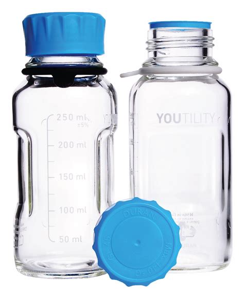 Borosilicate Glass ML Capacity ML Bottle DY Grainger
