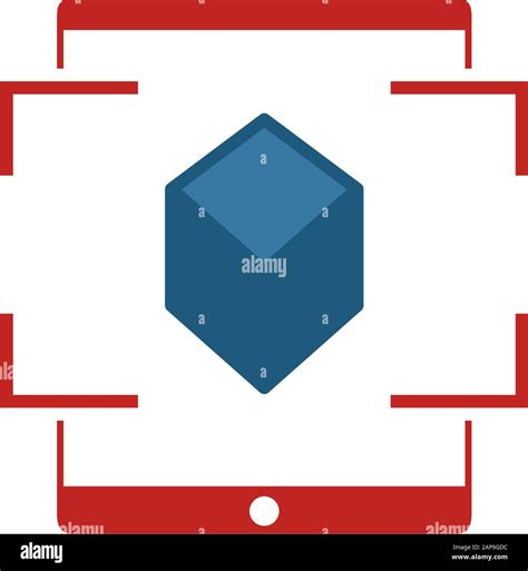 Augmented Reality Tablet Icon Flat Creative Element From Visual Device Icons Collection