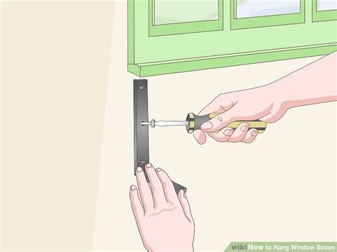 3 Ways To Hang Window Boxes WikiHow