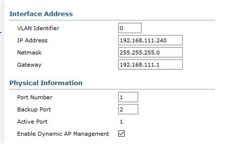CISCO WLC 5508 Back Up Port Configuration Cisco Community