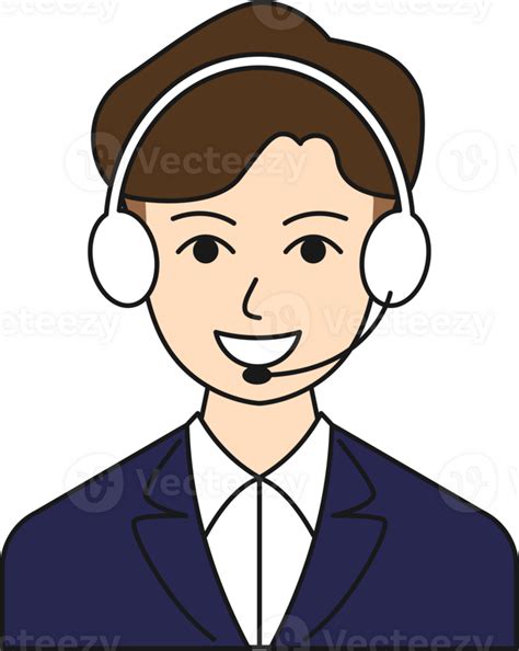 Operator Portrait Man PNG