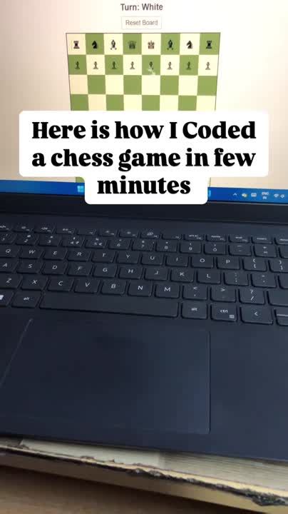 Atharva Kumar On Linkedin I Made A Chess Game Using Html Css And Javascript With The Help Of
