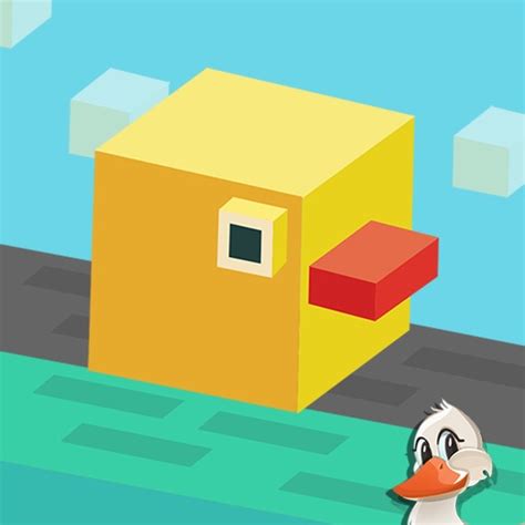 Blocky Tiny Duck Endless Bouncy Escape And Sprint From The Crossy City
