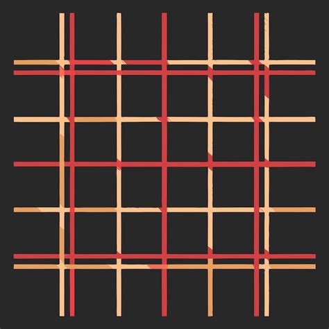 Dashed Lines To Form A Simple Grid Pattern Premium Ai Generated Vector