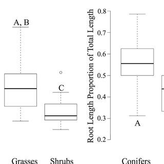 Root Mass And Length As A Percentage Of Overall Plant Mass And Length Download Scientific