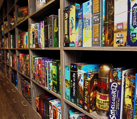 Board Game Library D6 Tabletop Café