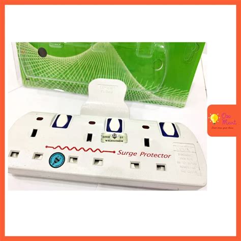 3 Way T Adaptor T Adaport Multiple Wall Socket Power Outlet Extension 3000w Sirim Euro Lazada