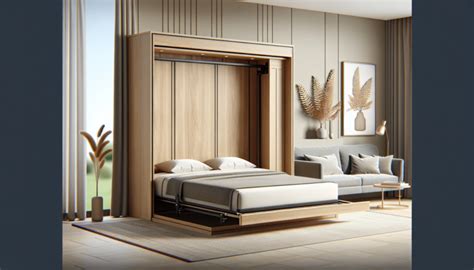 Queen Oak Wood Murphy Bed Review Murphy Bed Plans