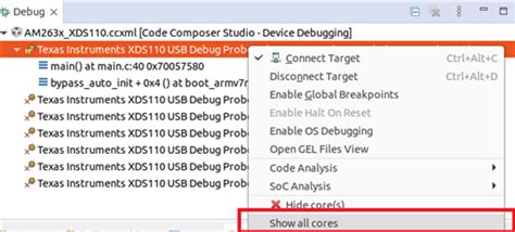 Faq Am2634 How To Debug Monitor A Variable In Running State Arm