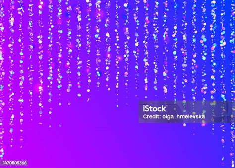 밝은 배경 레이저 배너 복고풍 현실적인 벽지 바이올렛 파티 색종이 글리치 글레어 홀리데이 아트 투명 효과 유니콘 호일 보라색 밝은 배경 금속에 대한 스톡 벡터 아트 및 기타