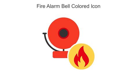 Fire Alarm Bell Colored Icon In Powerpoint Pptx Png And Editable Eps Format Ppt Powerpoint