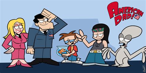 American Dad By Aidandefrehn On Deviantart