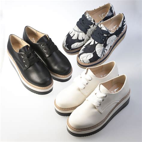 【seal限定商品】 あしながおじさん 厚底シューズ マニッシュシューズ 本革 レザー レディース 全3色 225cm 245cm