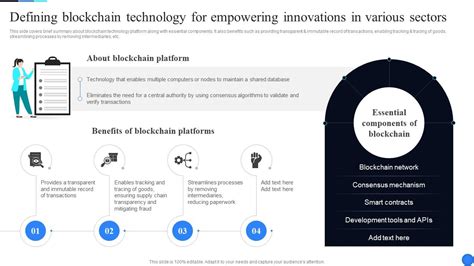 Defining Blockchain Technology For Comprehensive Guide To Blockchain