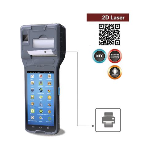 Ls550s 2d 7 Big Display Android Tablet 2d Barcode Scanner With Wifi 4g Nfc Reader Camera