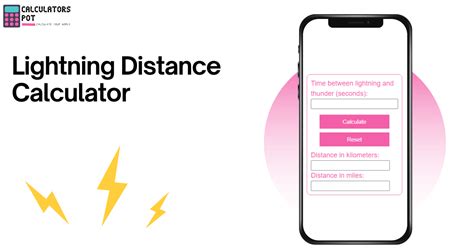 Lightning Distance Calculator Calculatorspot
