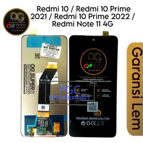 Jual Original Og Super Lcd Touchscreen Fullset Xiaomi Redmi 10 10