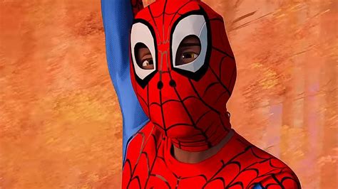 Готовь паутину как я учил Майлз Моралес и Гвен Стейси Человек паук Через вселенные 2018