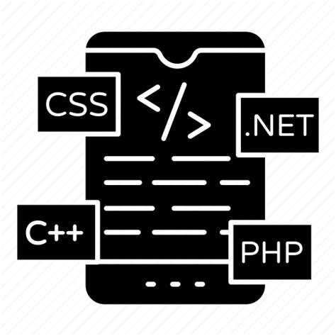 1mobile Programming Software Development Html Coding Mobile Icon Download On Iconfinder
