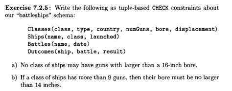 solved exercise 7 2 5 write the following as tuple based check