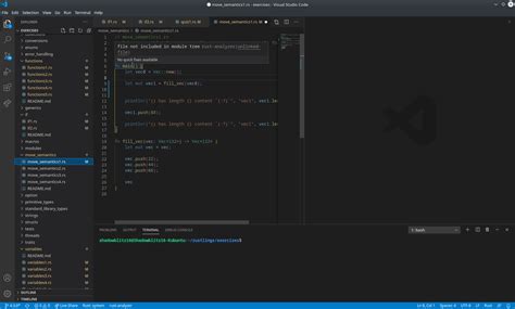 File Not Included In Module Tree On Rustlings Issue 8316 Rust Lang