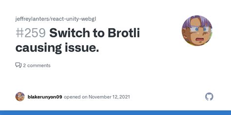 Switch To Brotli Causing Issue Issue 259 Jeffreylanters React