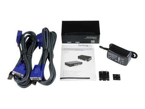 Startech Com Port Vga Usb Kvm Switch Shi