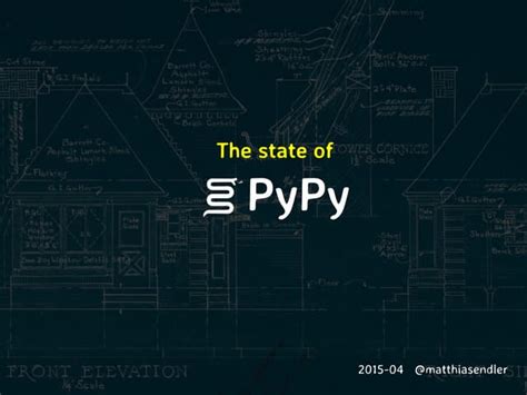The State Of Pypy Ppt