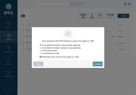 Improve Onboarding Via Os Level Protocol Handler · Issue 1646 · Ipfs