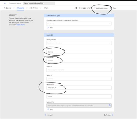Power Automate Custom Power Bi Api Connector In Gcc Power Bi In