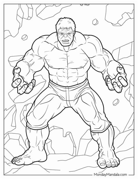 30 Marvel Avengers Coloring Pages Free Pdf Printables Avengers