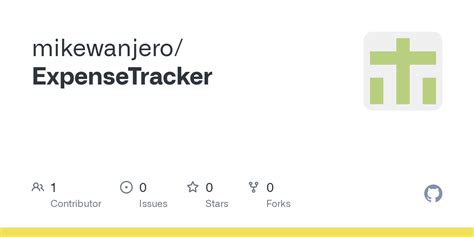 Github Mikewanjero Expensetracker