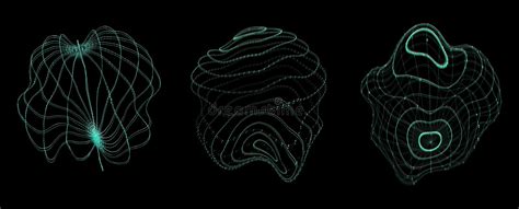 Vector Futuristic Sphere Of Particles And Lines Network Connection Big Data Abstract