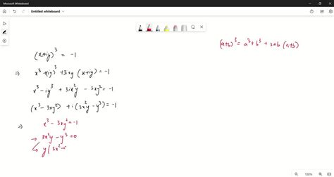 Solved Solve For All Possible Values Of The Real Numbers X And Y In The