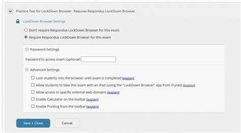 Exam Security Lockdown Browser Available Perspectives In Teaching And Learning