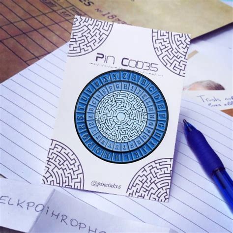 Secret Code Wheel Etsy