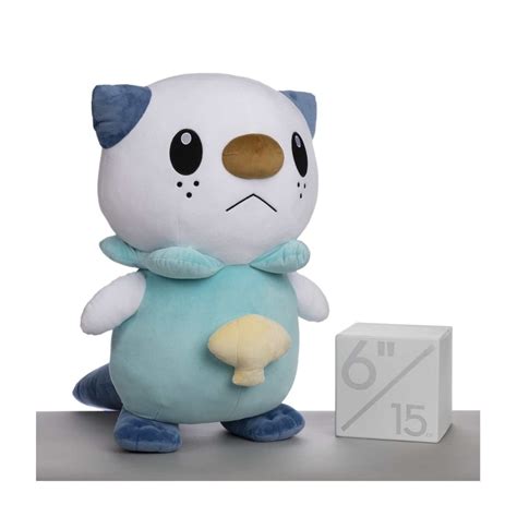 Oshawott Poké Plush 19 ¾ In Pokémon Center Official Site