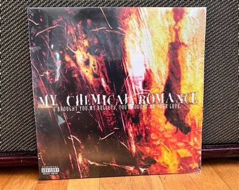 Sealed My Chemical Romance I Brought You My Bullets” Lp Orange Vinyl