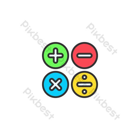Mathematics Generic Color Lineal Color Icon Png Images Eps Free