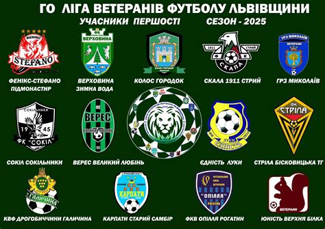 ГО Ліга ветеранів футболу Львівщини Lviv